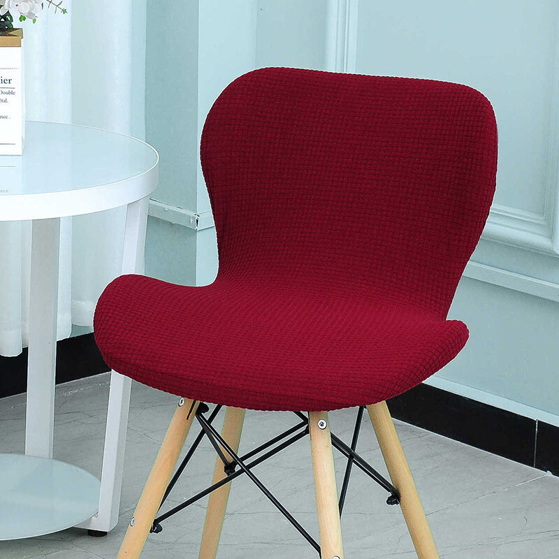 Butterfly Chair Covers Stretch Spandex Curved Dining Chair Cover Chair ...