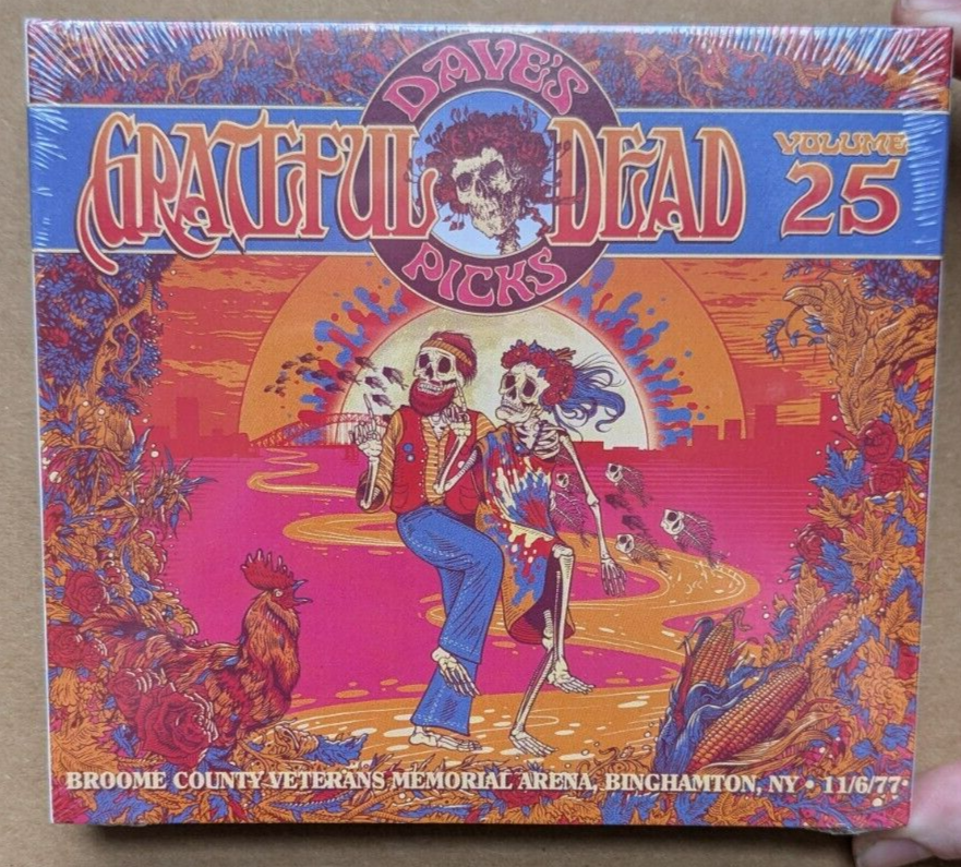 SEALED Grateful Dead Dave's Picks Volume 25 - # 4191 /18K - Binghampton ...