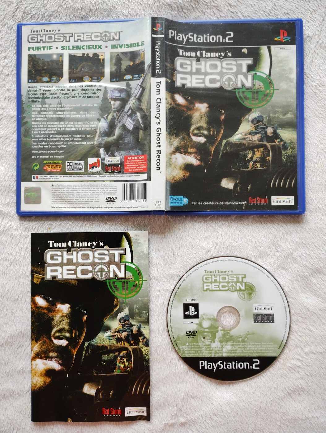Ghost Recon PlayStation 2 PAL - Prix - Photo - Présentation