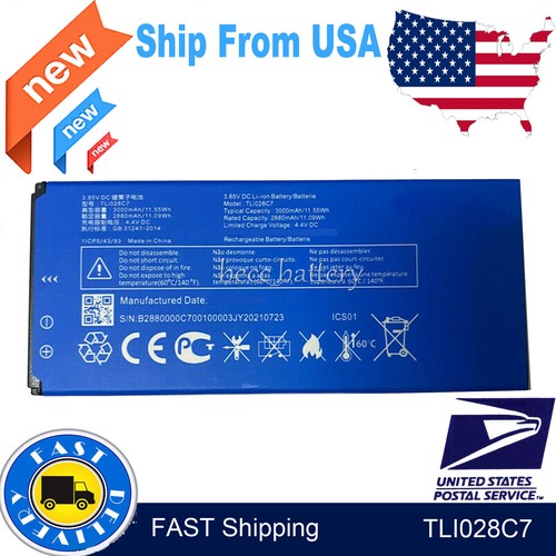 TL1028C7 Battery for Alcatel Alcatel VOLTA 5002R TLi028C7 3000mAh | eBay
