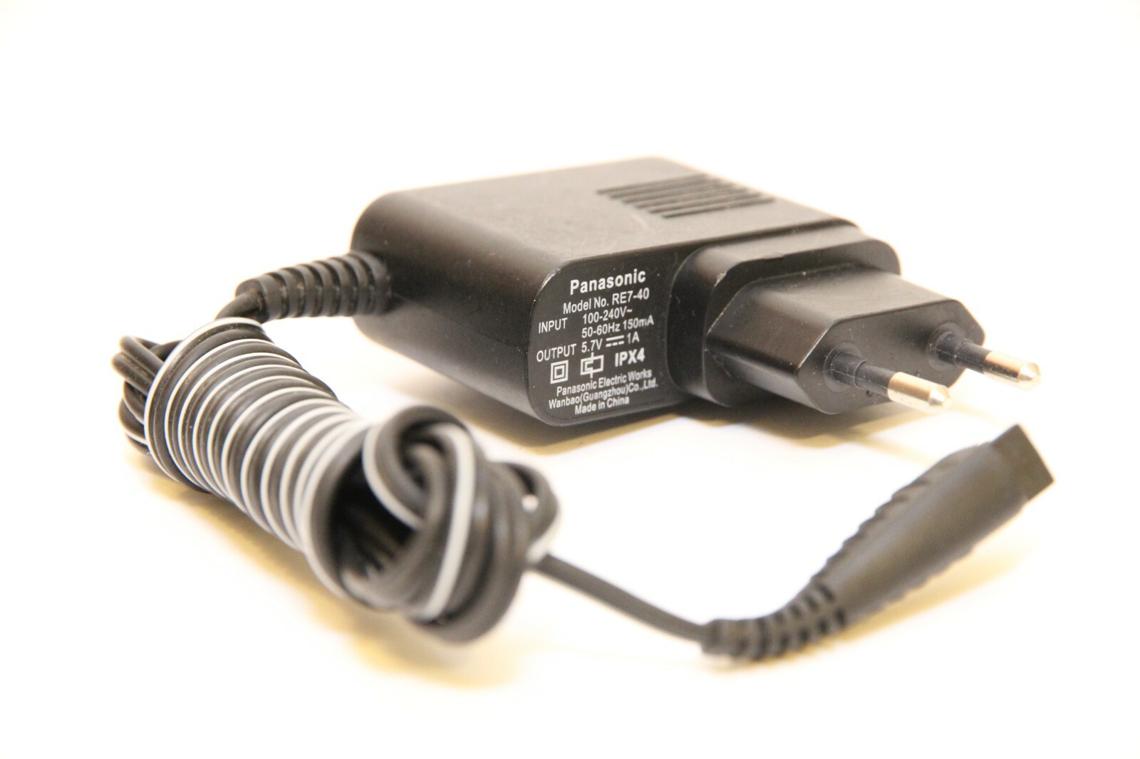 PANASONIC Charger AC/DC Shaver Adaptor Power Supply RE7-40 5.7V 1A ...