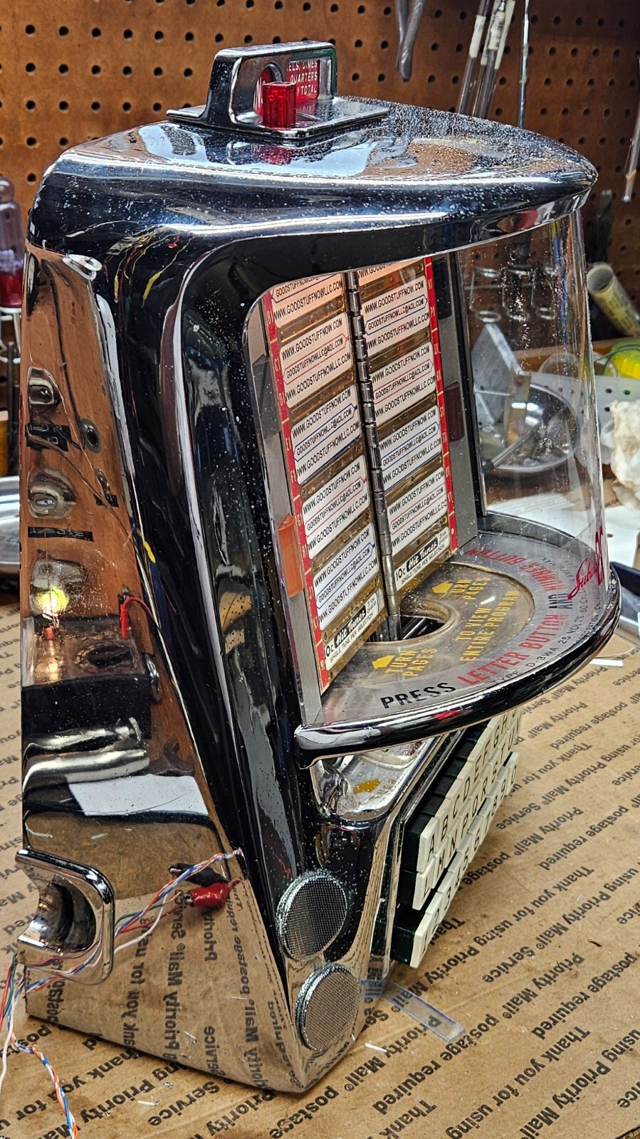 SEEBURG 3WA-200 WALLBOX JUKEBOX With speakers - STOCK #6300 | eBay