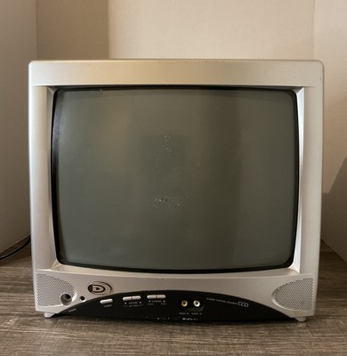DURABRAND 13" Color TV 13 Inch CRT Gaming TV TESTED & WORKING. No ...