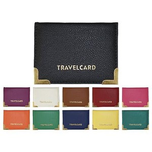 Faux Leather Travel Card Wallet ID Railcard Bus Pass Holder (Various ...