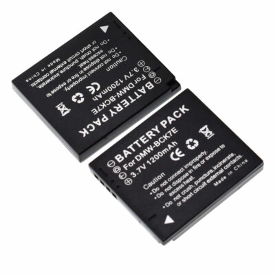 2X Battery for Panasonic Lumix DMW-BCK7 DMC-SZ5 DMC-SZ7 DMC-TS20 DMC ...