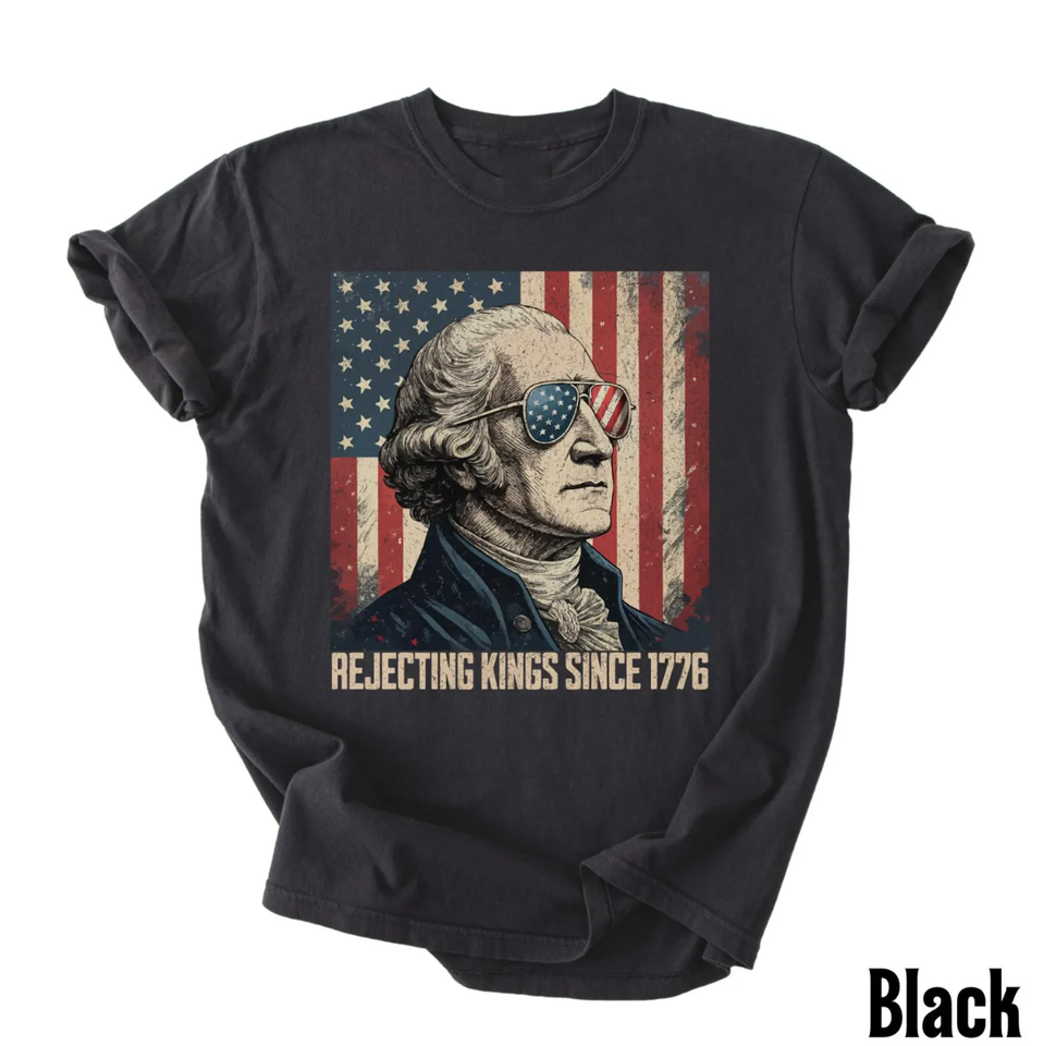 Rejecting Kings Since 1776 Protest Shirt Pro Democracy Shirt Anti MAGA ...