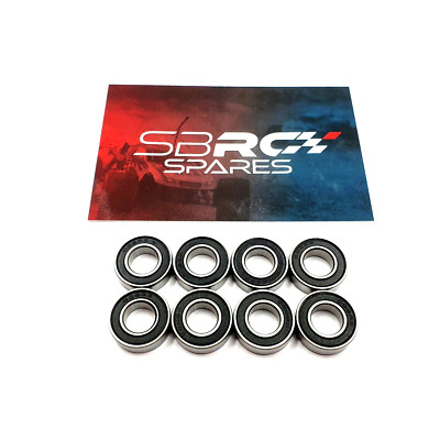 FTX DR8 1/8 6S Wheel Bearing Kit Rubber Sealed - 8 Piece UK Stock ...