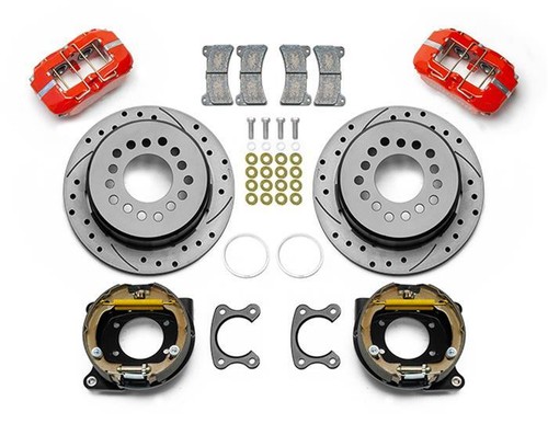 Wilwood Small 11 in. Forged Dynapro Low-Profile Rear Parking Brake Kit ...