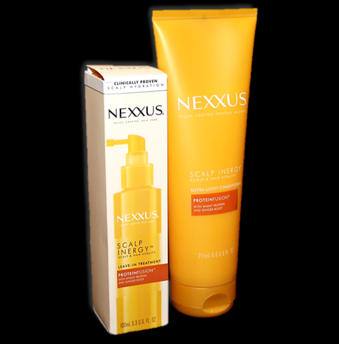 Nexxus Scalp Inergy Conditioner & Leave-In Treatment Protein Fusion ...