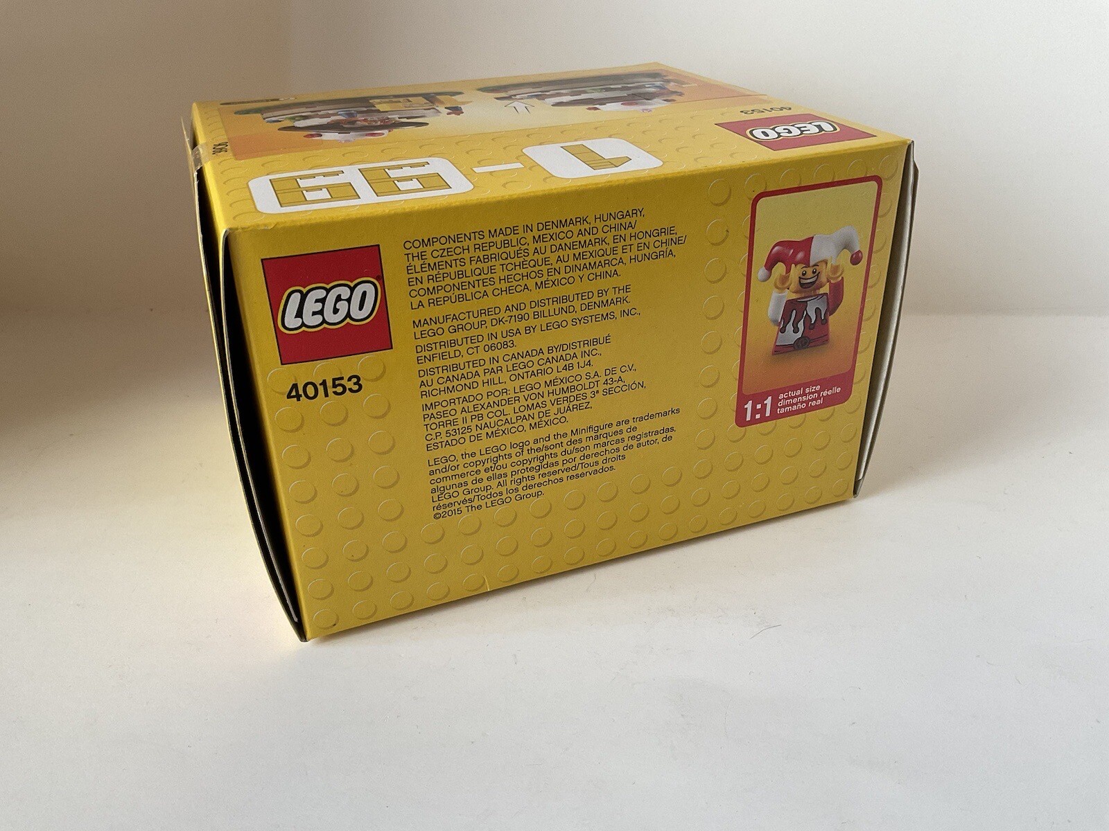 LEGO Seasonals 40153 Geburtstagstischdekoration Geburtstagstorte ...
