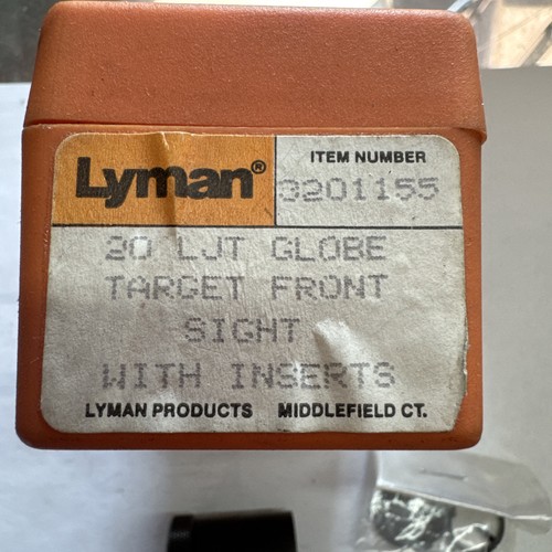 Lyman 20LJT Globe Target Front Sight | eBay