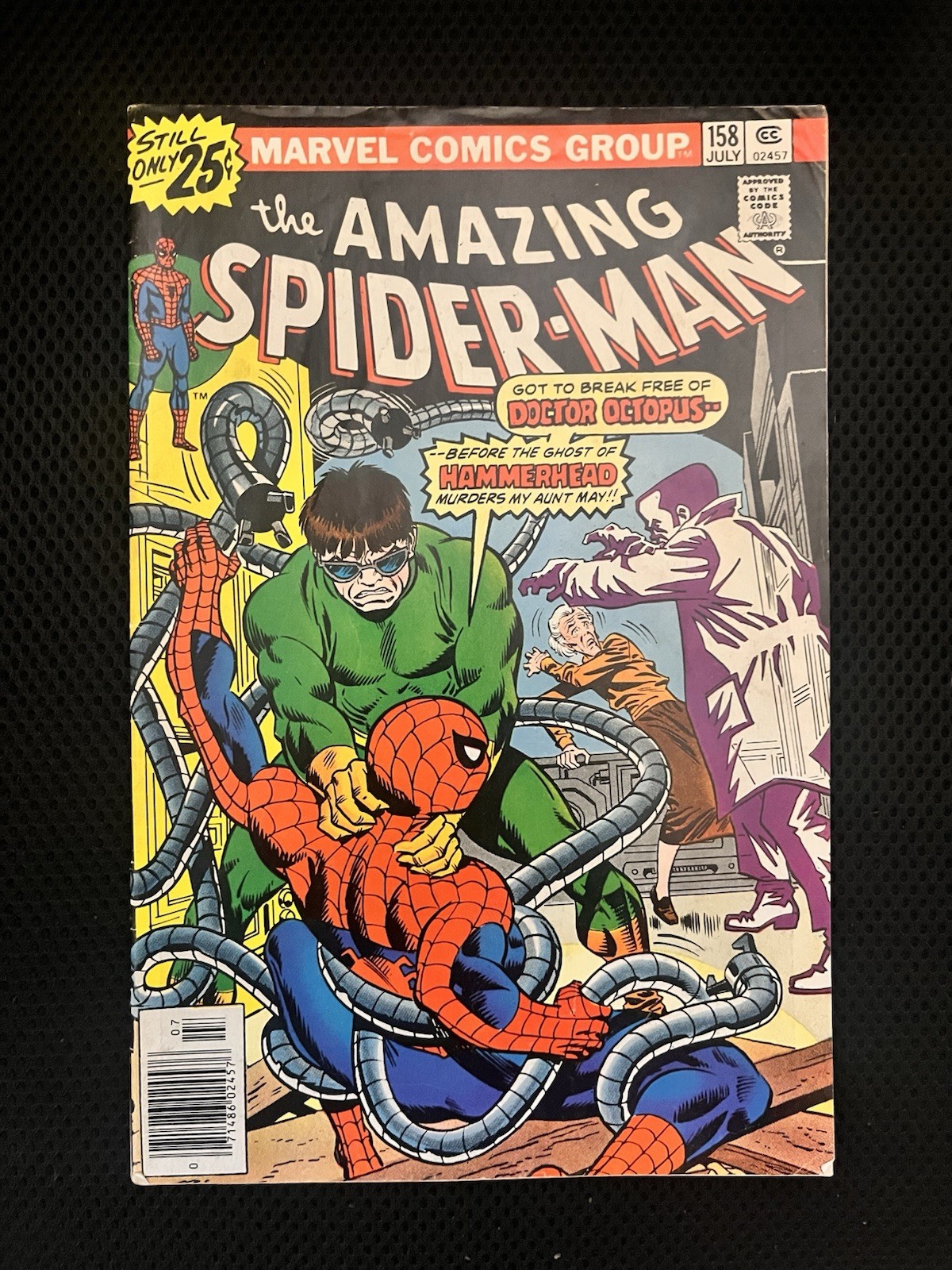 Amazing Spider-Man #158 Doctor Octopus! Hammerhead! Ross Andru! Marvel ...