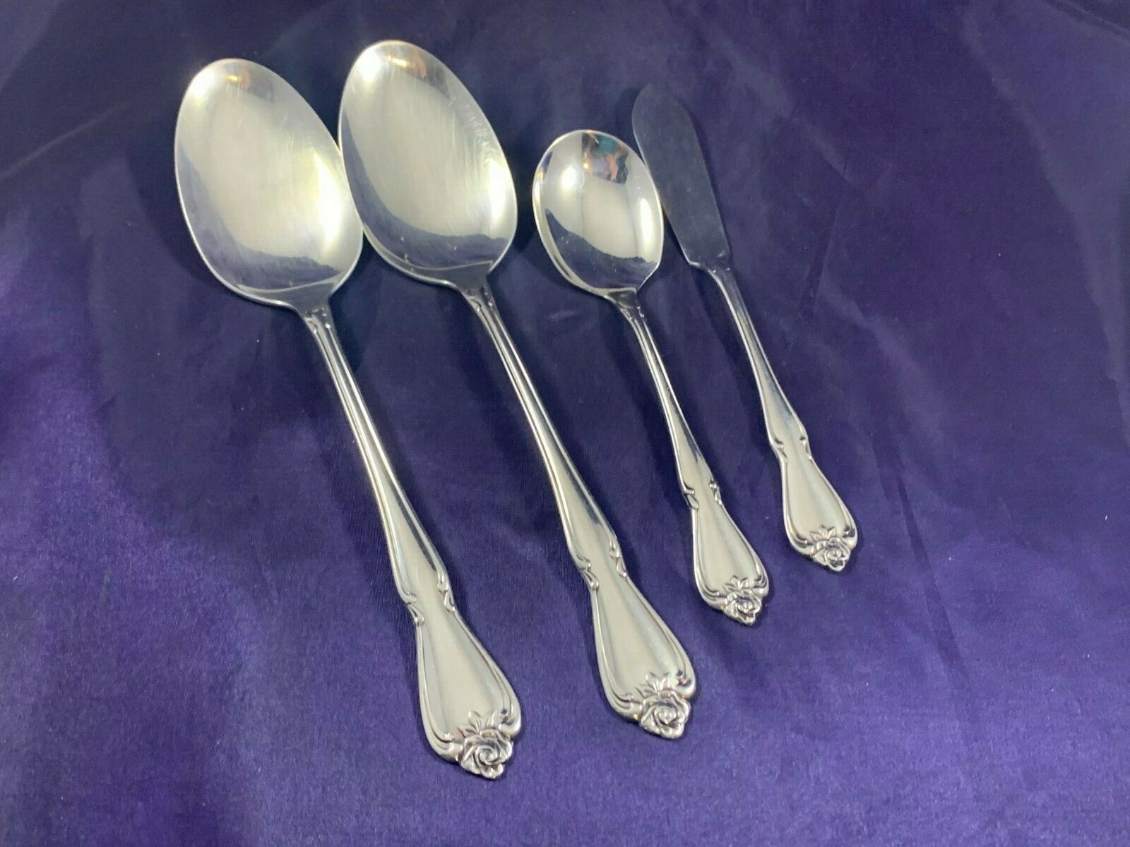 Oneida ARBOR ROSE/TRUE ROSE 4 Piece Hostess Set | eBay