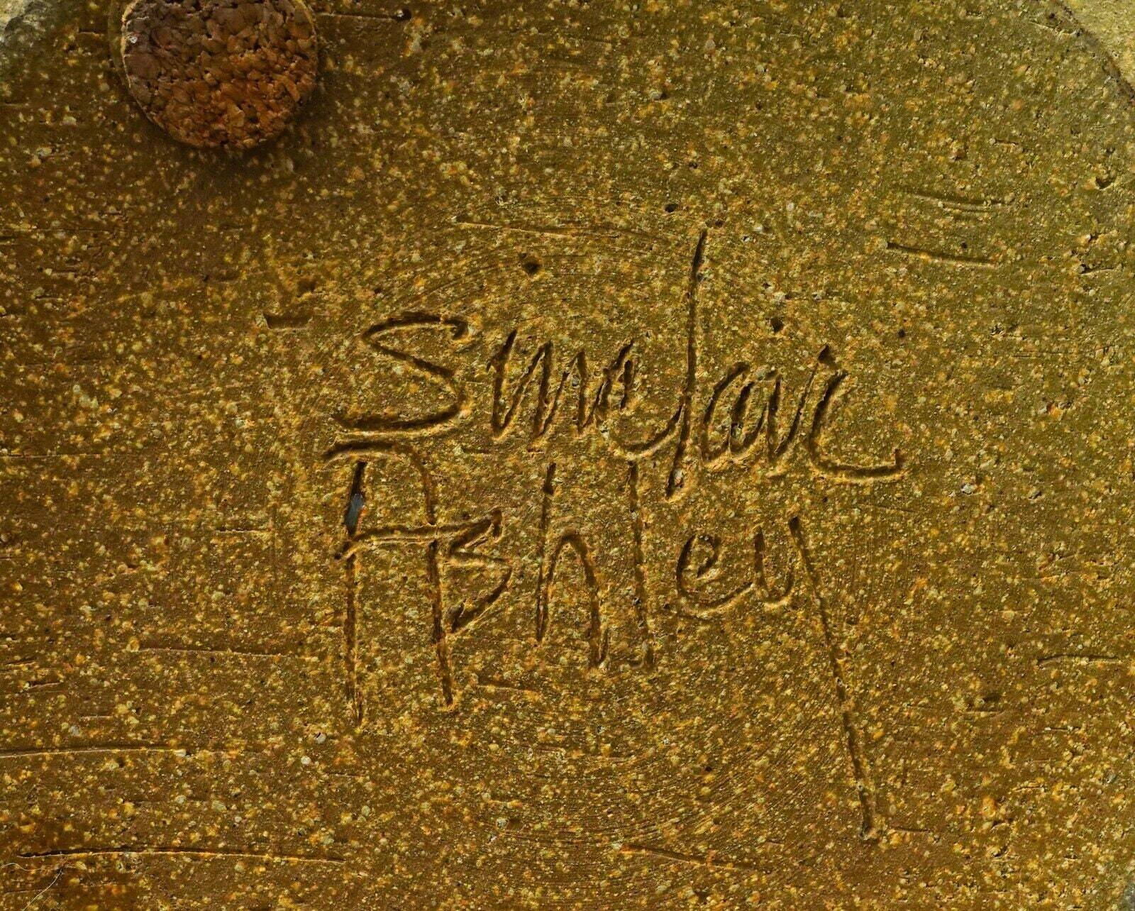 Sinclair Ashley (1942-1997) Chattanooga Tennessee Large Studio Pottery ...