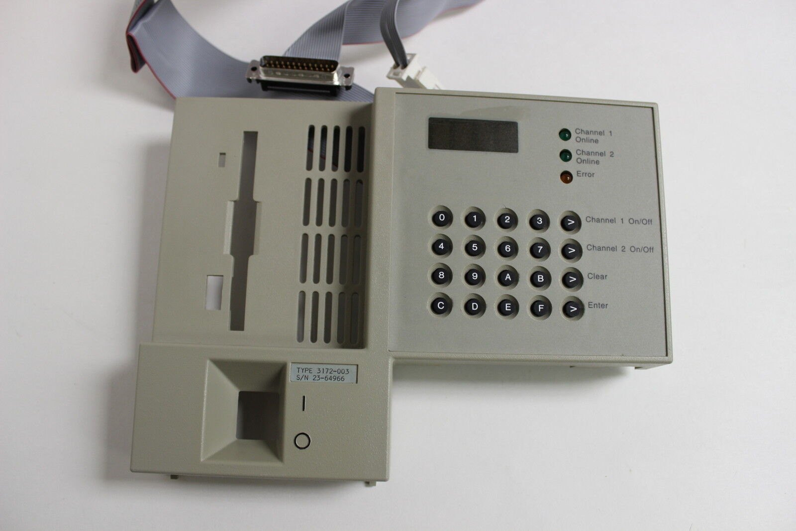 IBM 73G6479 3172 OPERATOR PANEL 3172-003 WITH CABLE WITH WARRANTY | eBay