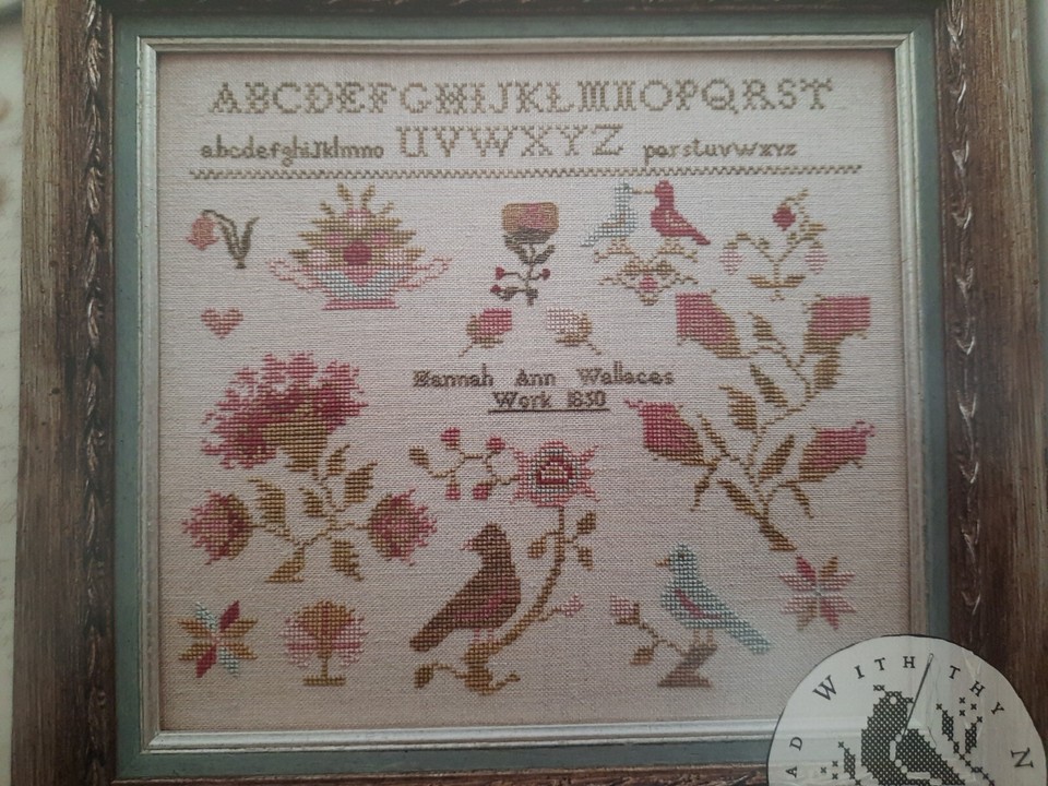 With Thy Needle & Thread Cross Stitch Pattern Chart ~ Hannah Ann ...