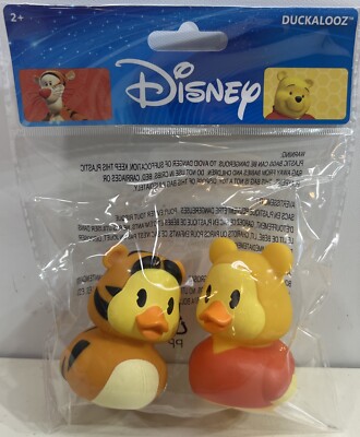 Disney Duckalooz Rubber Duck Winnie the Pooh & Tigger | eBay