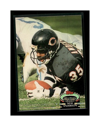 1992 Stadium Club #305 Neal Anderson Chicago Bears FOOTBALL | eBay
