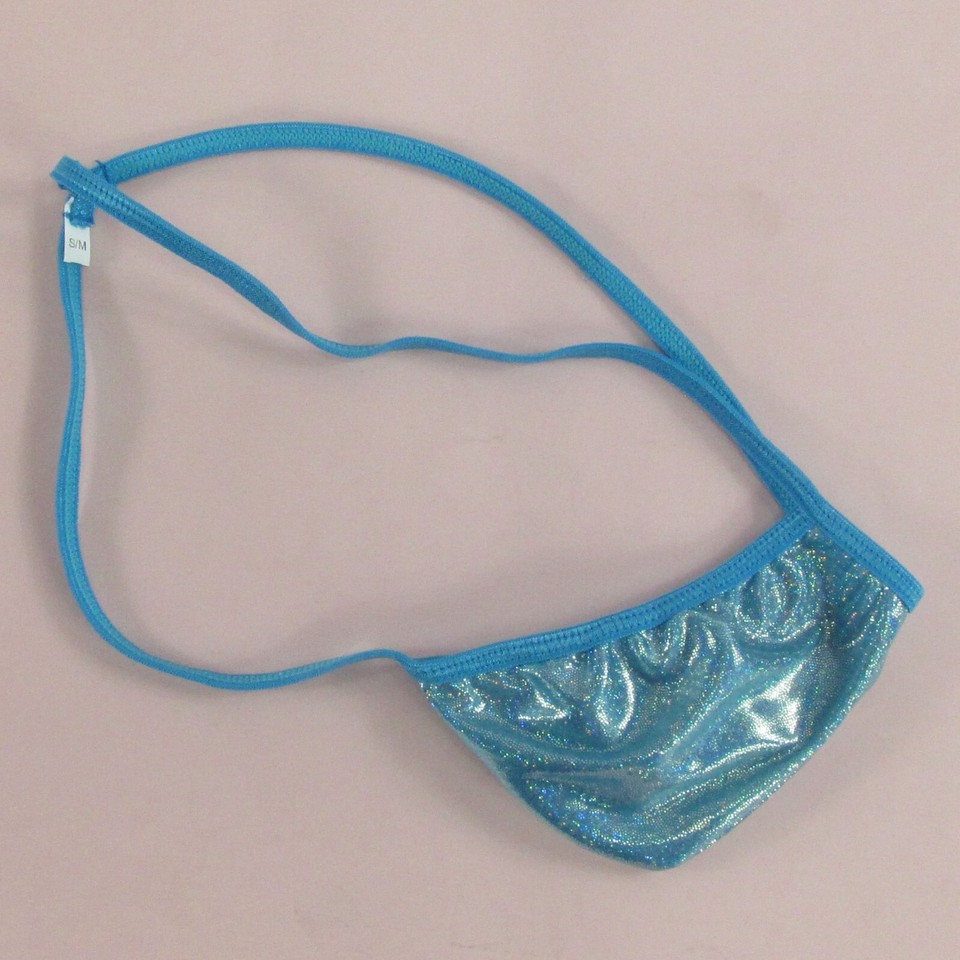 K2236 Mens G String Pouch Thong Hologram Laser Metallic Shiny | eBay