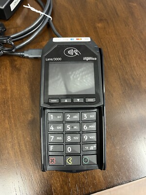 Ingenico Lane/3000 Credit Card Machine Terminal (PRD30310878A) | eBay