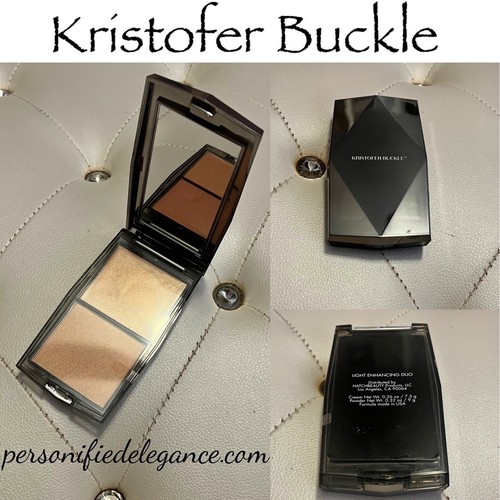 NEW QVC Kristofer Buckle Light Enhancing Duo Cream & Powder $35 | eBay