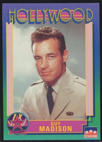 1991 Starline Hollywood Guy Madison Actor #147 | eBay