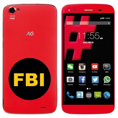 FBI STICKER BLACK YELLOW ORANGE ROUND SMALL BATCH CAR BUMPER PHONE NEW ...