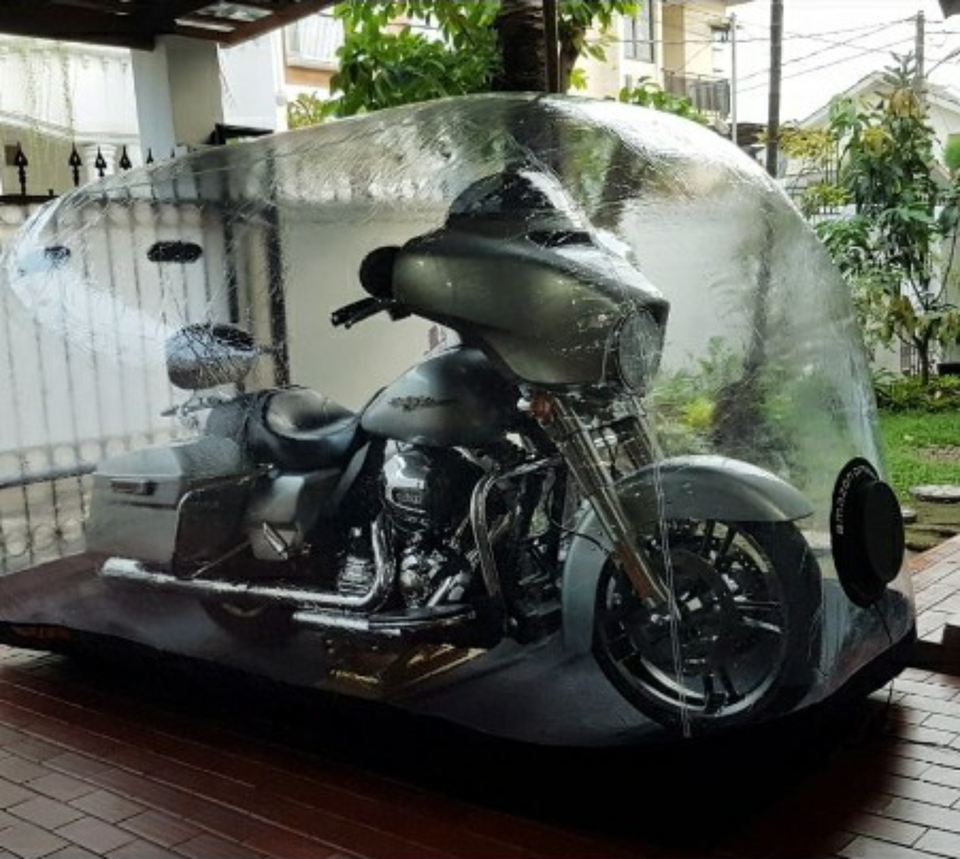 Amazon Protection Motorcycle Capsule Cover Harley Davidson Ultra Big ...