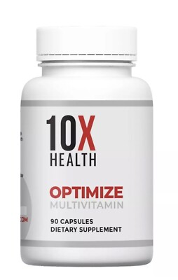 10X Health Optimize Methylated Multivitamin 90 Capsules fast shipping ...