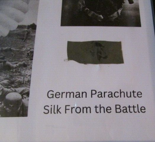 WW2 Framed German Parachute Silk Battle Of Netherlands 1940 | eBay