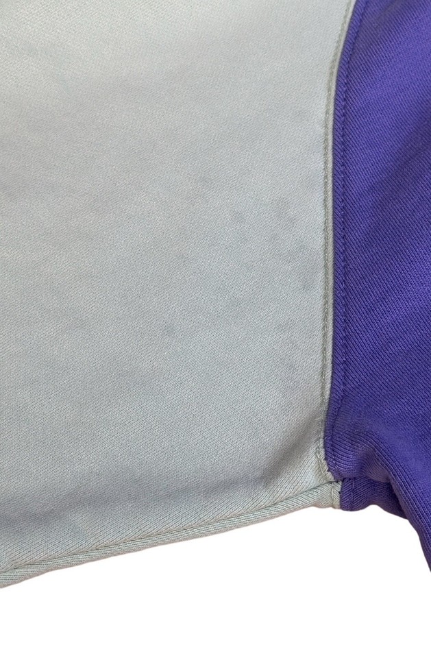 Teddy Fresh Pastel Color Block Purple Pink Yellow Green Hoodie ...