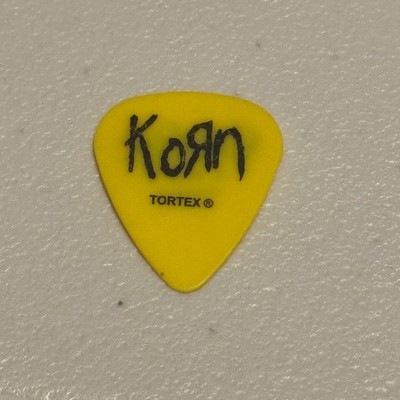 KORN GUITAR PICK BRIAN HEAD WELCH OZZEST 2003 TOUR CUSTOM CONCERT STAGE ...