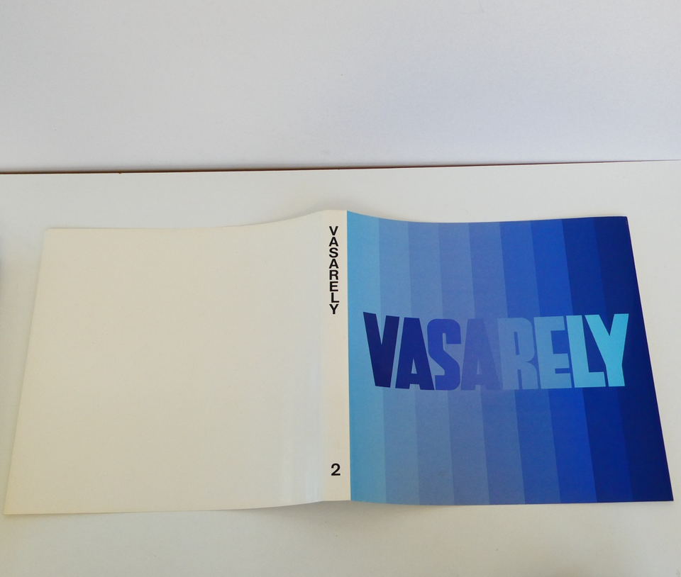 Vasarely 2 Book Plastic Art Rare 1971 Interactive Book With Overlays HC ...