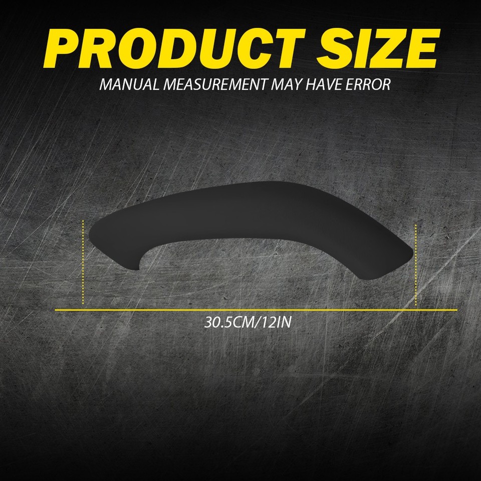 Pair Black Inner Door Pull Handle Trim Cover Fit BMW X1 X2 F48 F49 F39 ...