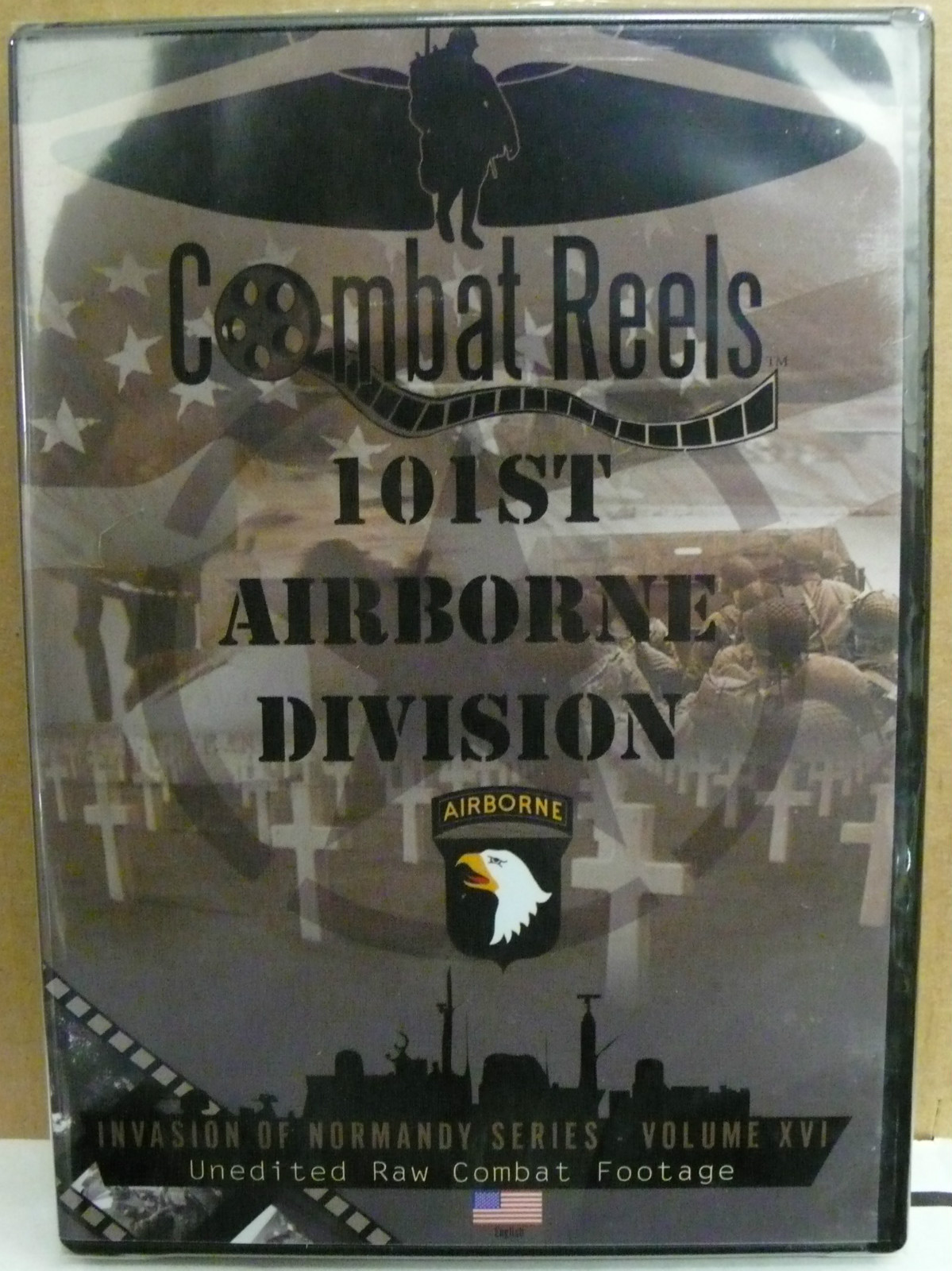 COMBAT REELS DVD 101ST AIRBORNE DIVISION INVASION OF NORMANDY COMBAT ...