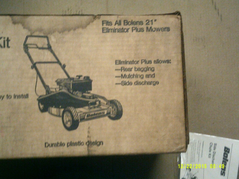 New Old Stock Bolens 21" Walk Mower Side Discharge Kit 6911 | eBay