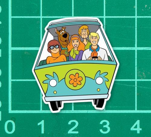 Scooby Doo Mystery Machine Sticker Decal | eBay