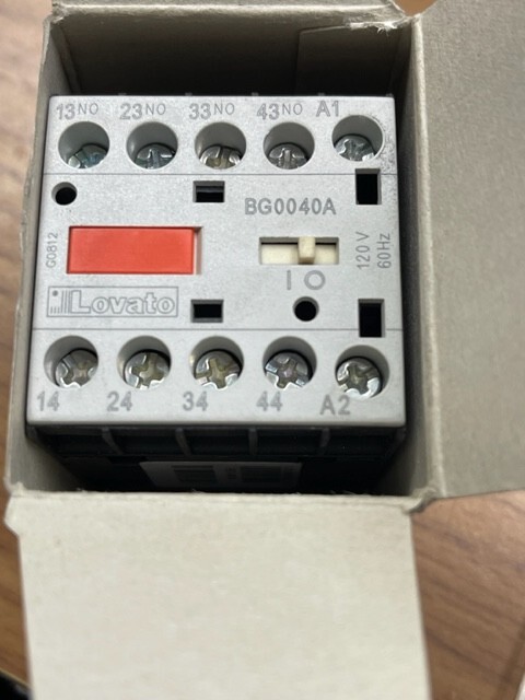 Lovato Electric (11 BG00 40 A12060) Control Relay 120VAC 4NO | eBay