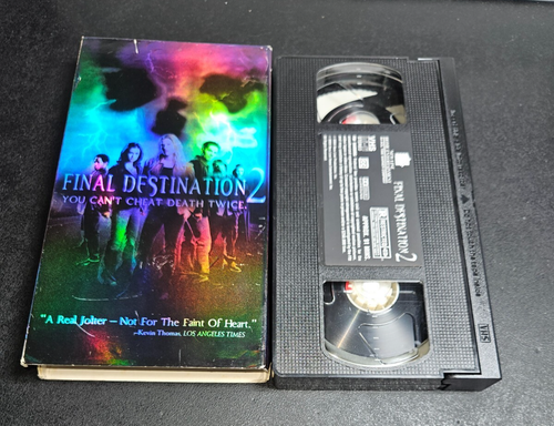 Final Destination 2 (VHS, 2003) Ali Larter Tony Todd Horror OOP Non ...
