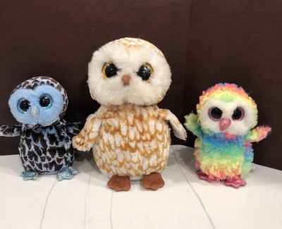 Ty Owl plush stuffed animal LOT Of 3 Owen Yago Swoops | eBay