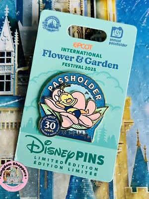 2025 EPCOT Disney Parks Flower & Garden Spike The Bee 30th AP LE 4000 ...