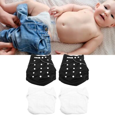 2pcs Kids Cloth Diaper Waterproof Reusable Leakproof Cloth Diaper for ...
