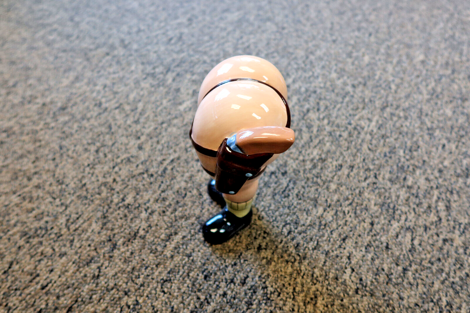RARE Assy McGee 9" Ceramic Piggy Bank - Adult Swim - Promotional Item ...