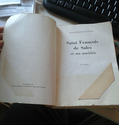 HENRY-COÜANNIER - Saint François de Sales et ses amitiés - Casterman ...