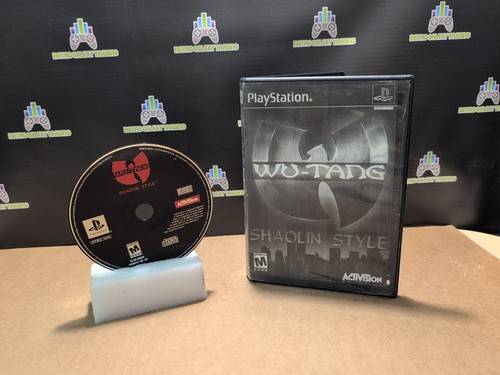 Wu-Tang Shaolin Style Sony PlayStation 1 PS1 Game Disc Only Tested ...