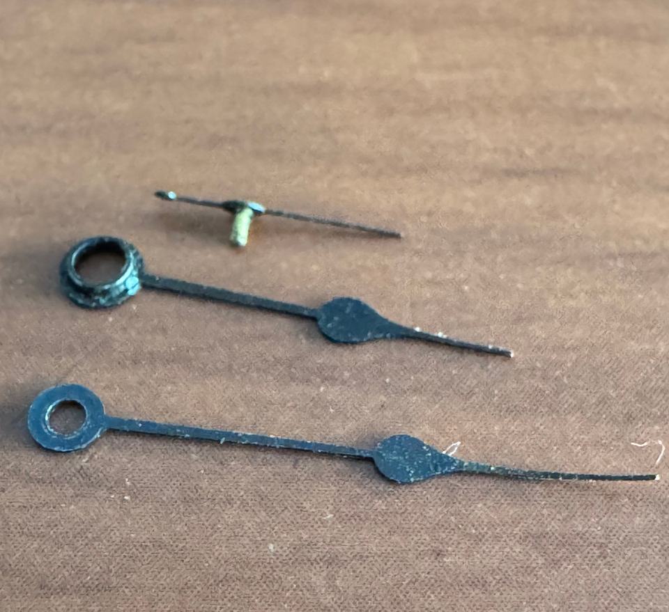 VINTAGE 18 SIZE WALTHAM VANGUARD POCKET WATCH HANDSET 3PCS | eBay