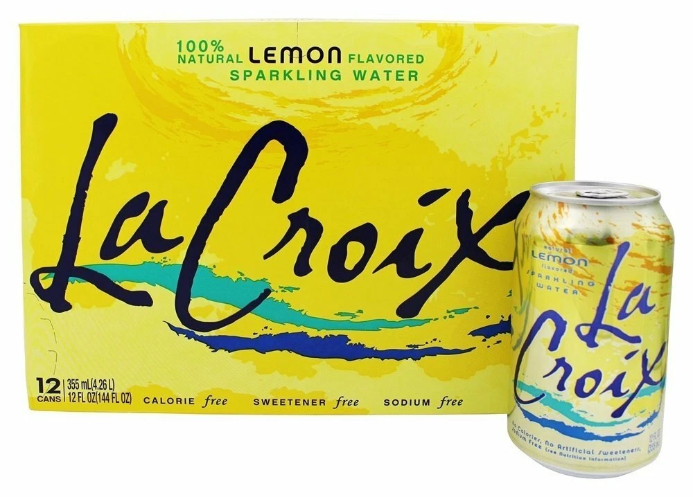 LaCroix Flavored Sparkling Water Ready-to-Drink Lemon, 56% OFF