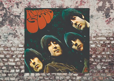 THE BEATLES RUBBER SOUL ALBUM COVER POSTER PRINT A109 | eBay