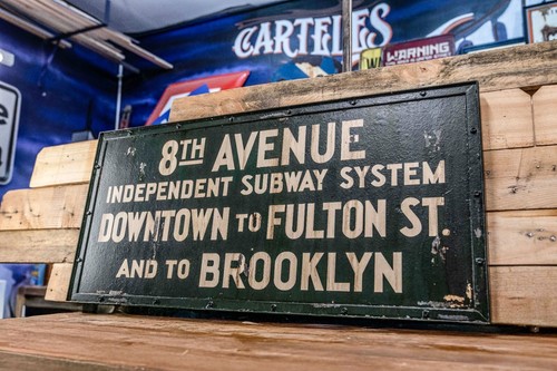 8th AVENUE Independent Subway System 1930 45x95 cm | eBay