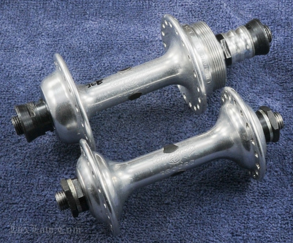 Vintage Campagnolo Nuovo Super Record Road Bike HUBS 28h 32h 36h 40h ...